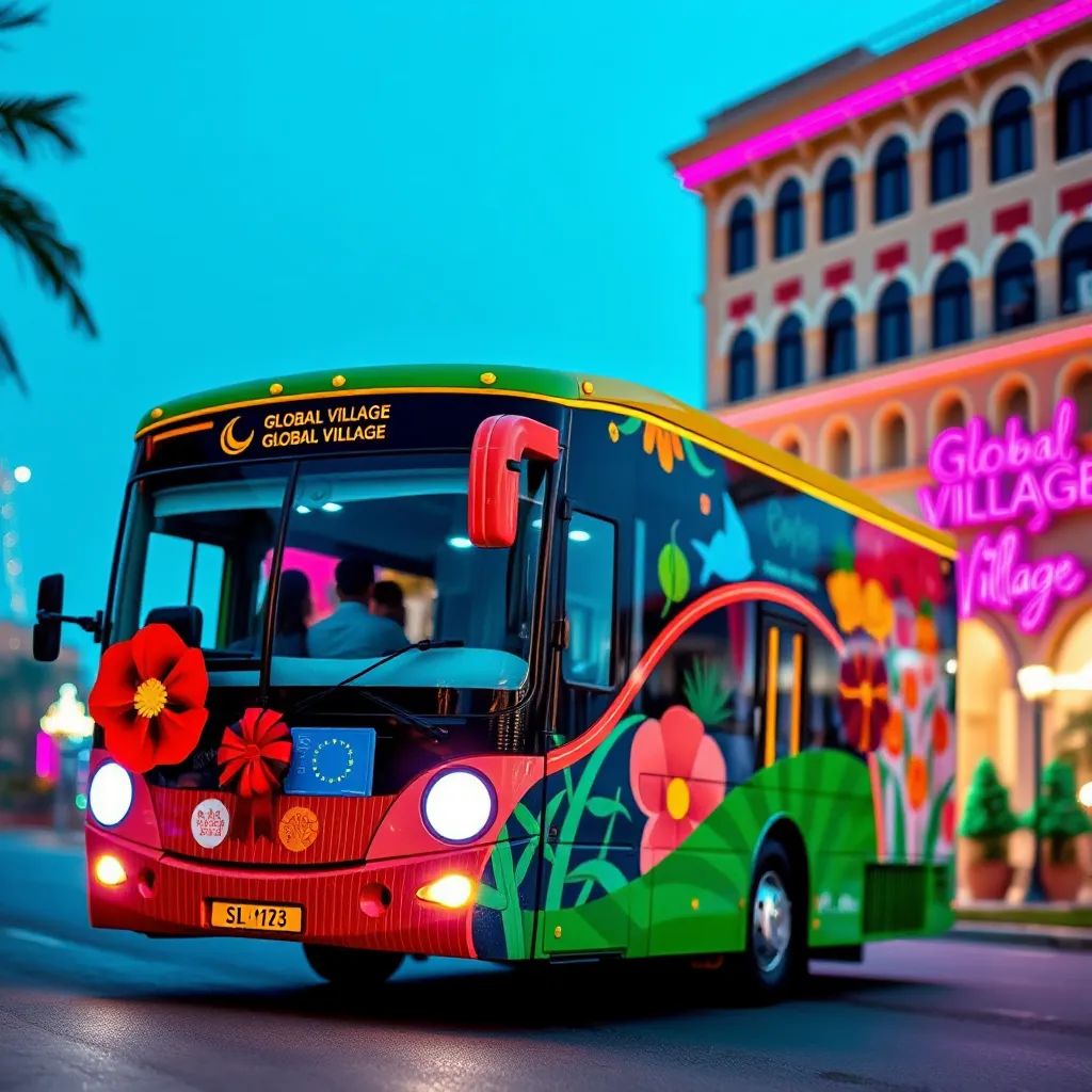 Discovering the Benefits of Global Village Buses in Dubai