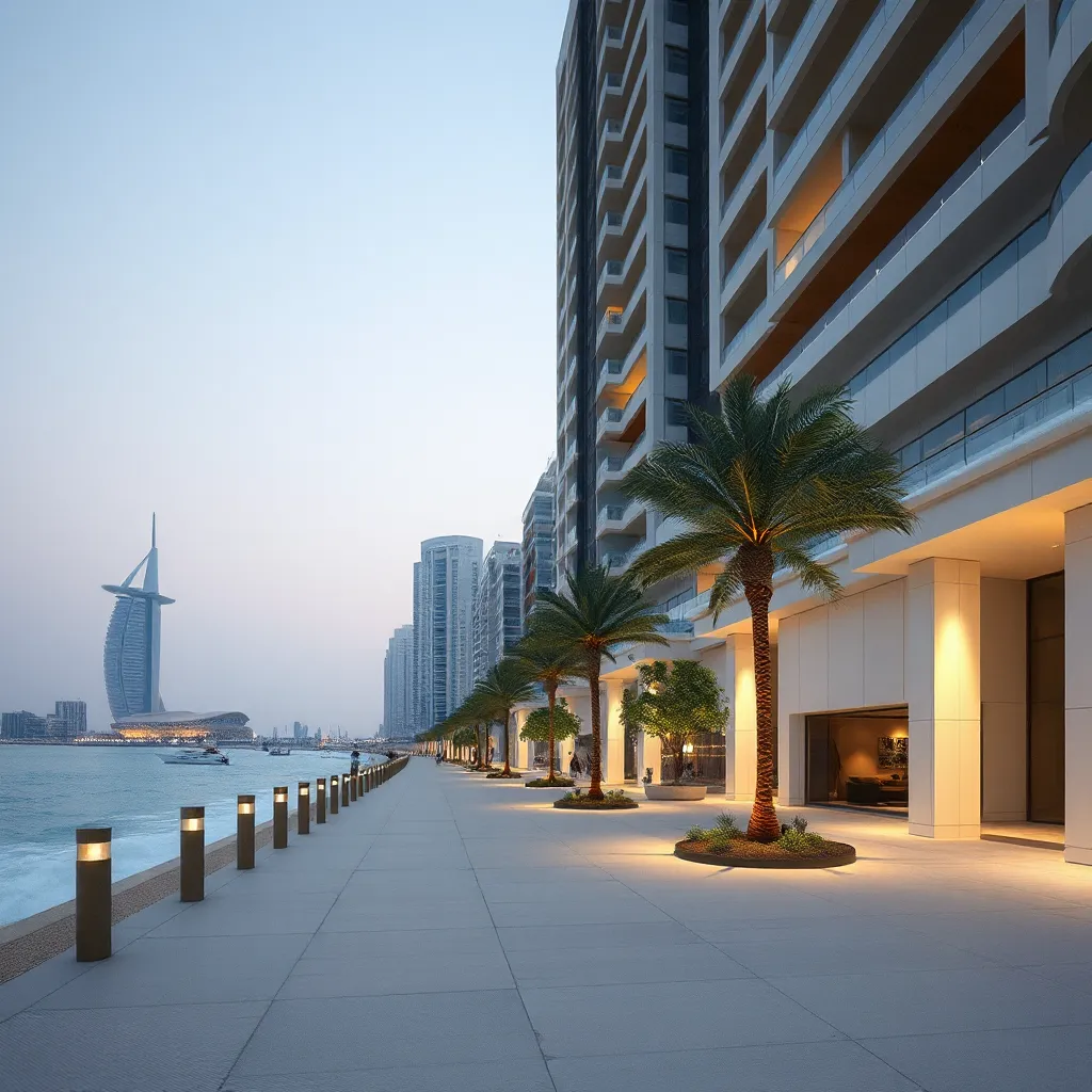 Exploring JBR Beach in Dubai: A Detailed Perspective