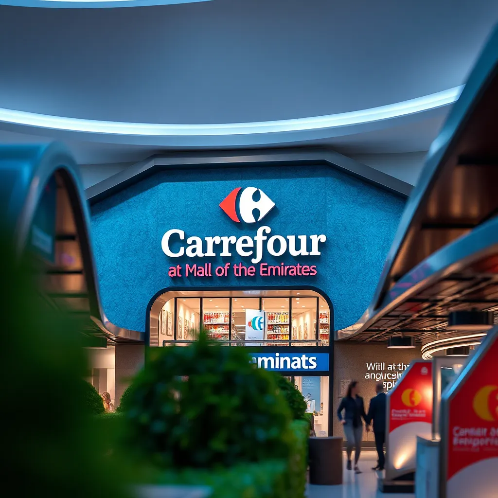 Discovering Carrefour at Mall of the Emirates